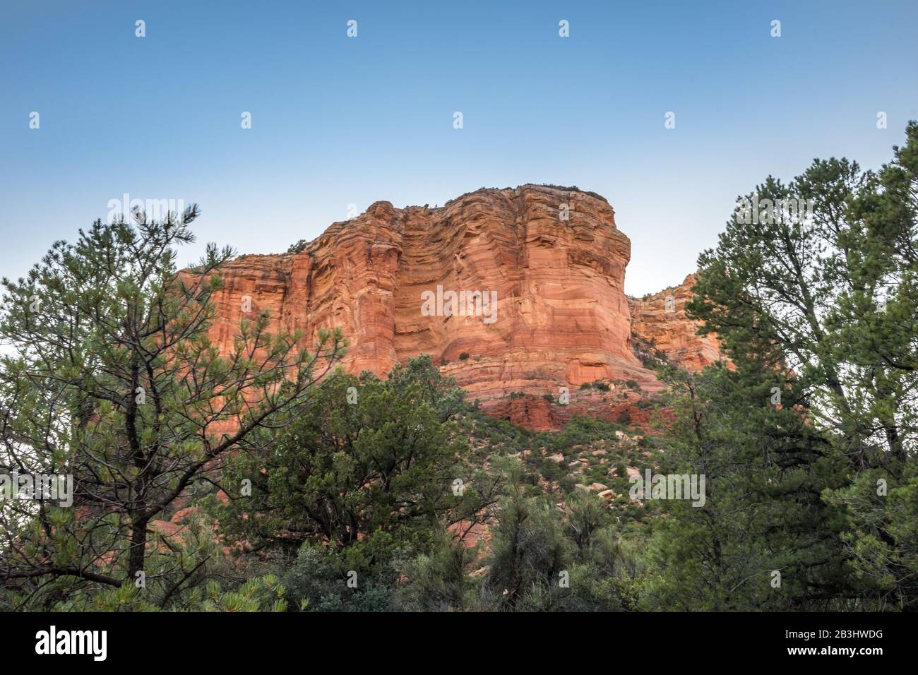 Red-Rock Buttes landscape in Sedona, Arizona Stock Photo - Alamy