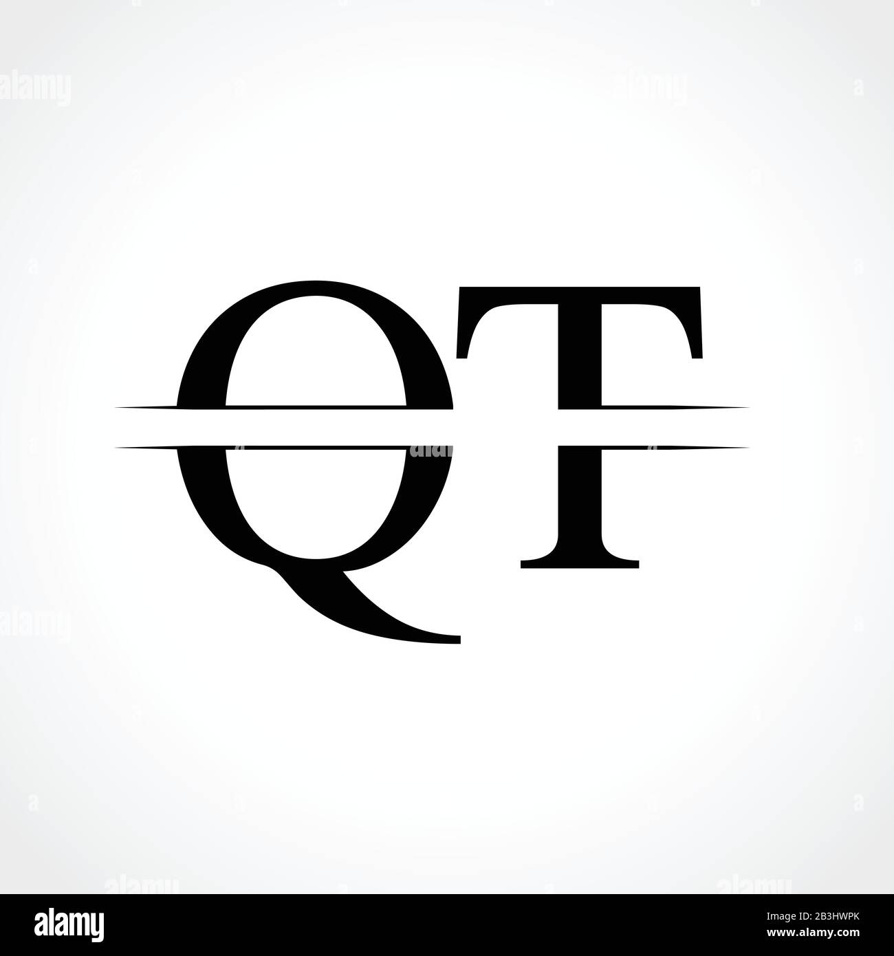 Initial Monogram Letter QT Logo Design Vector Template. Black Letter QT ... Initial Monogram Letter QT Logo Design Vector Template. Black Letter QT ...