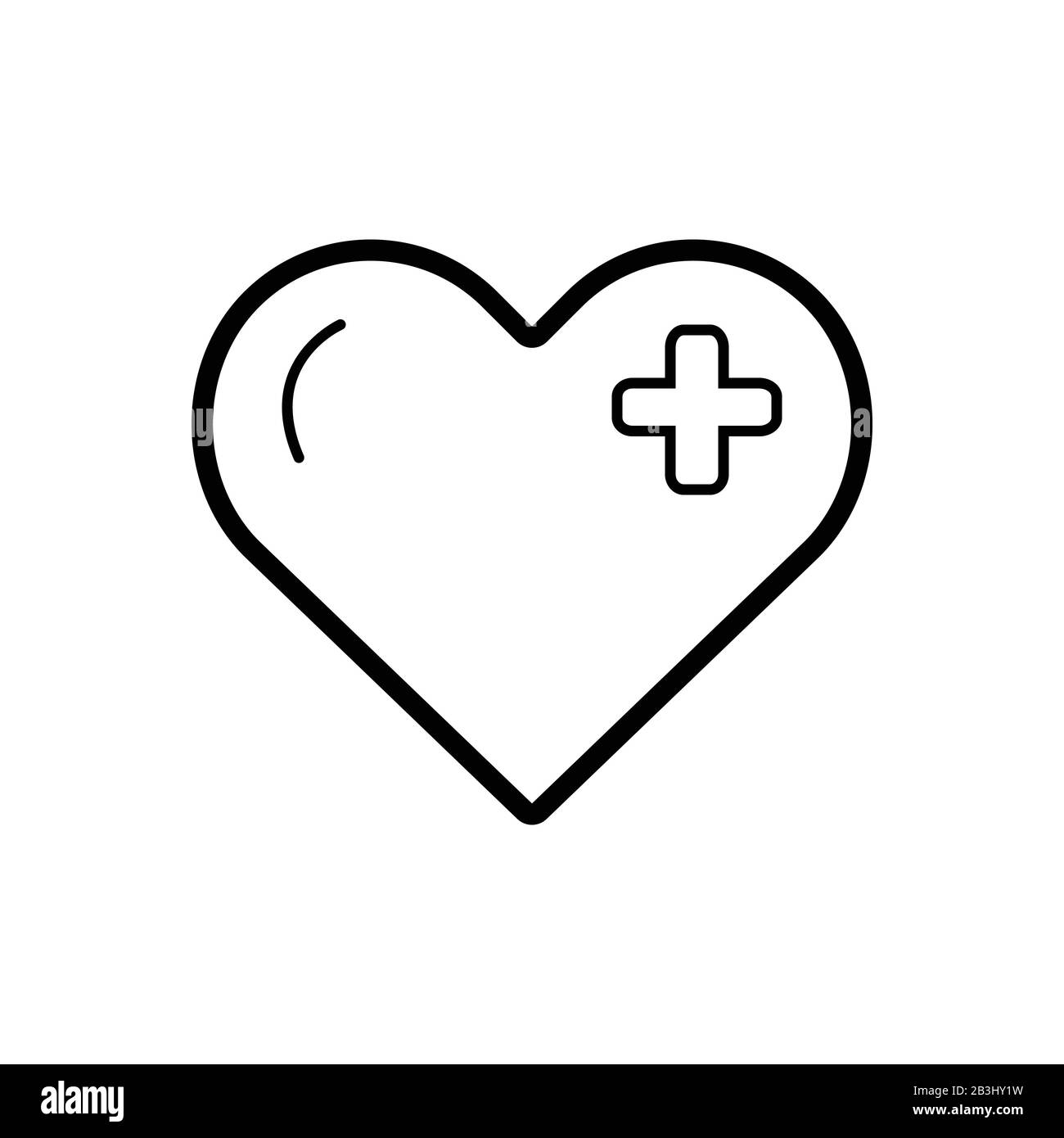 Heart treatment icon Stock Vector Image & Art - Alamy