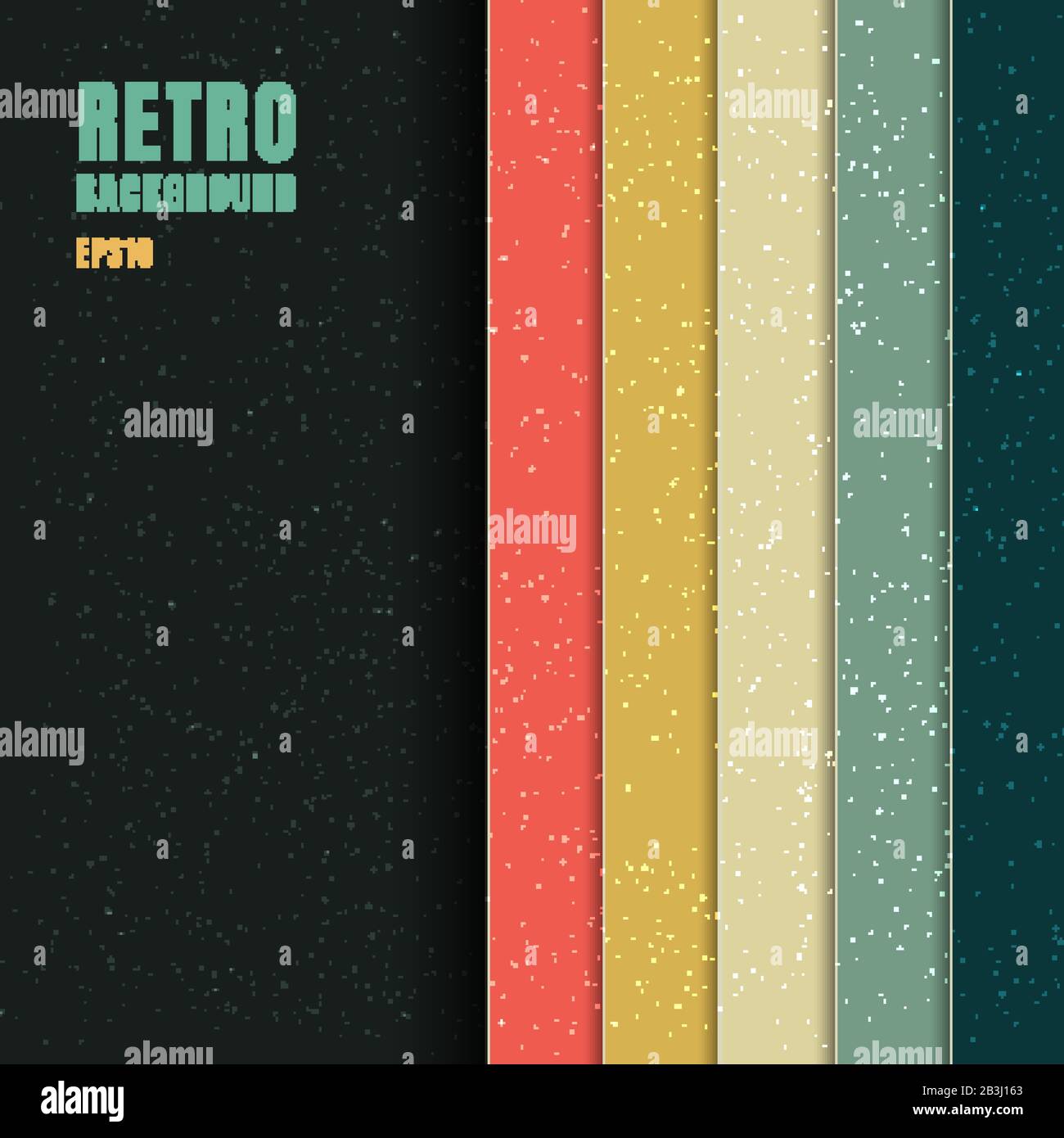 Abstract Background Pattern Stripe Vertical Vintage Retro Color Style ...