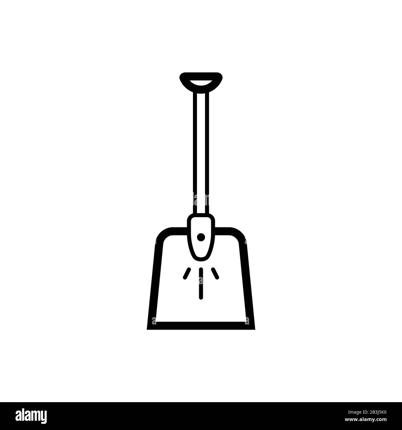 Spade icon Stock Vector Images - Alamy