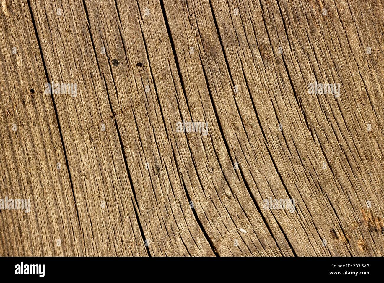 Authentic light brown aged wood textured surface Stock Photo - Alamy