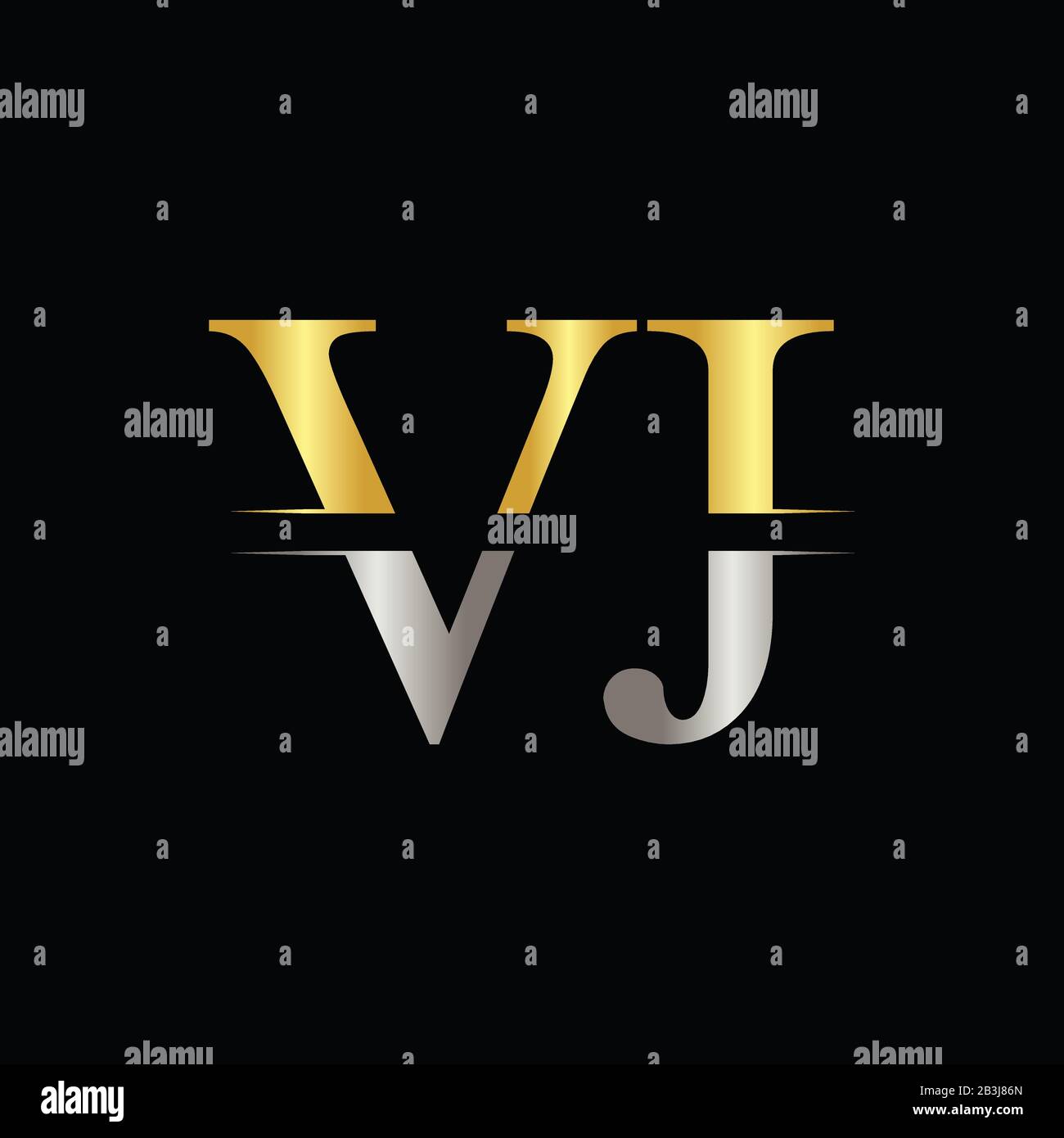 Vj logo hi-res stock photography and images - Alamy