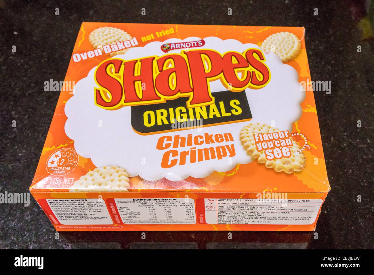 Phuket, Thailand - January 20th 2020: Box of Shapes originals chicken ...