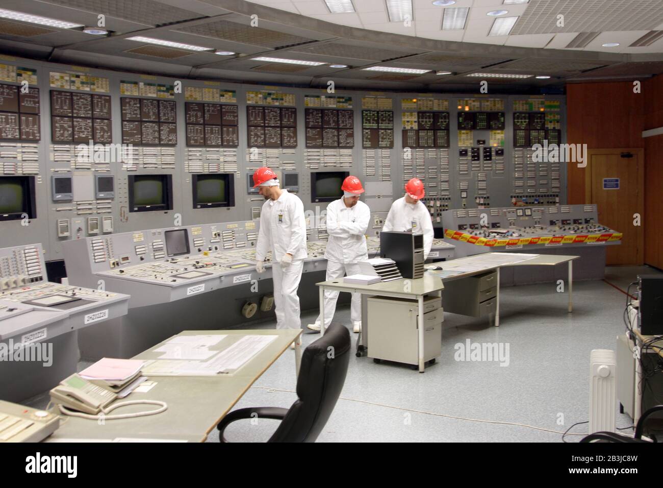 Visaginas, Lithuania. 07th Nov, 2019. Visitors look around the central ...