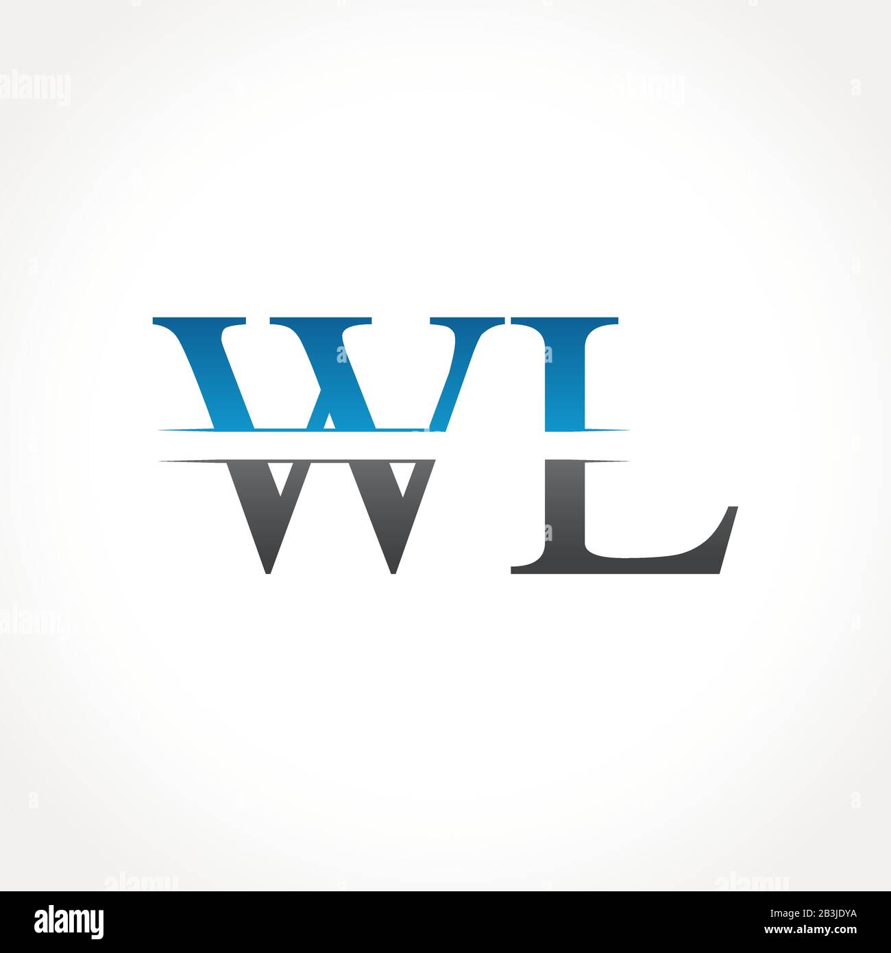 Initial WL Letter Linked Logo. Creative Letter WL Logo Design Vector ... Initial WL Letter Linked Logo. Creative Letter WL Logo Design Vector ...