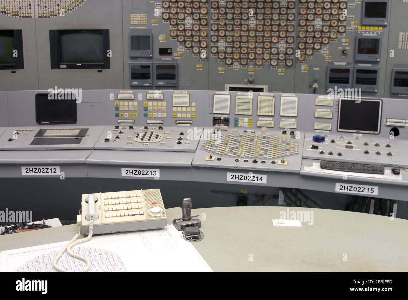 Control room chernobyl nuclear power hi-res stock photography and ...