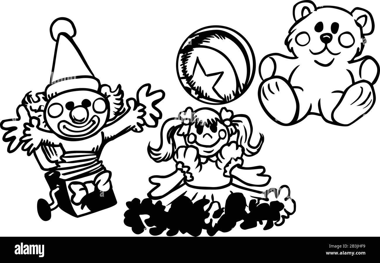 Cartoon christmas present Cut Out Stock Images & Pictures - Alamy