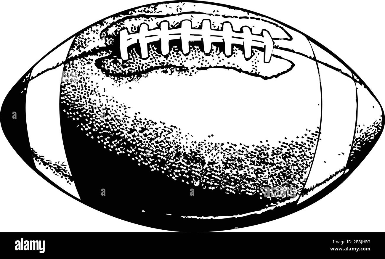 Football Vector Illustration Stock Vector Image & Art - Alamy
