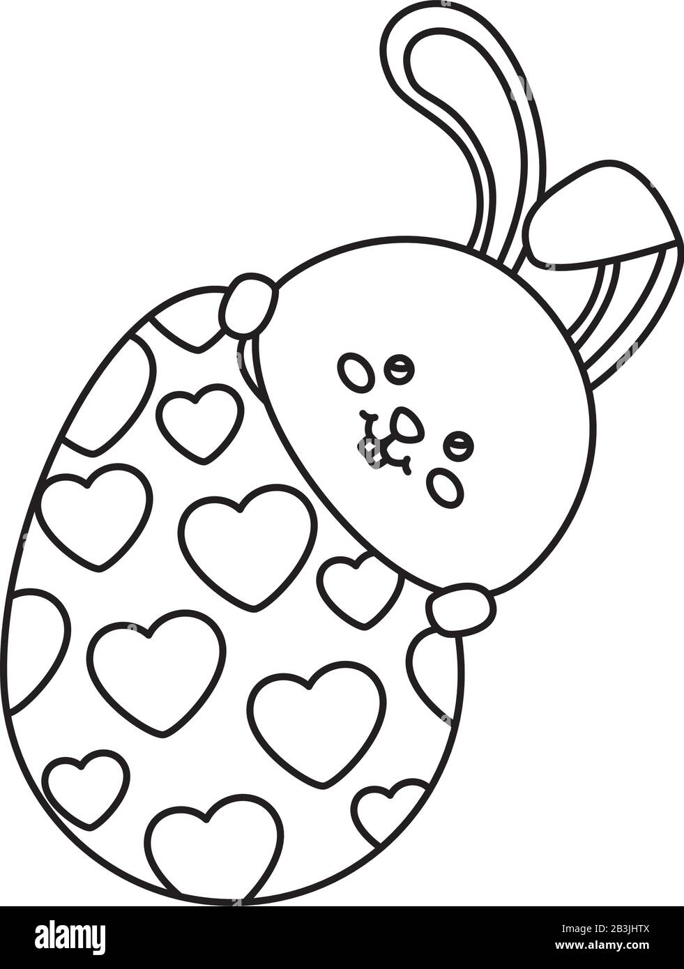 Rabbit farm animal color Black and White Stock Photos & Images - Alamy