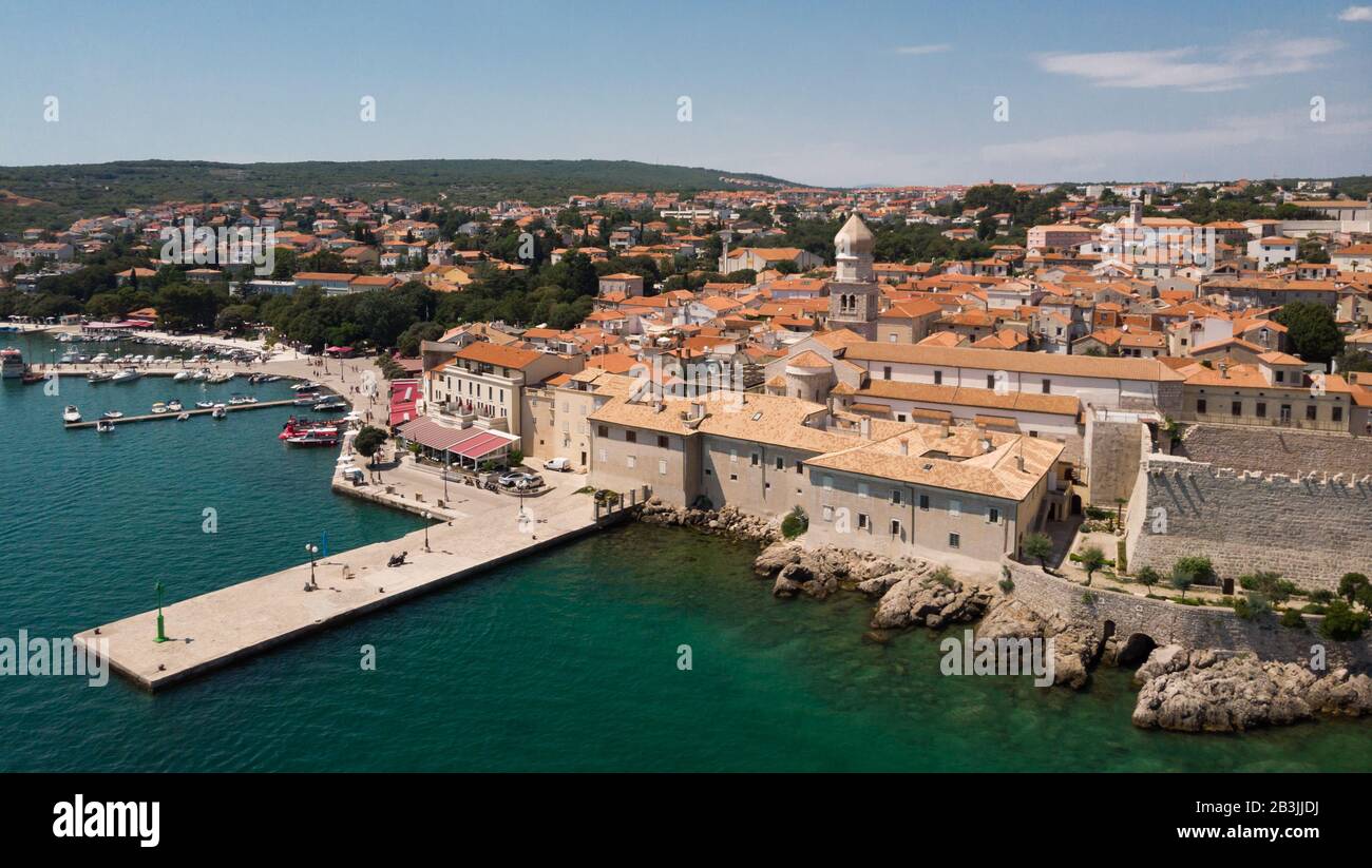 Island krk hi-res stock photography and images - Alamy