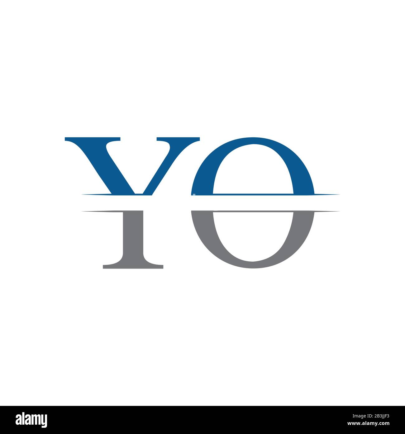 Initial YO Logo Design Vector Template. Creative Letter YO Business ...