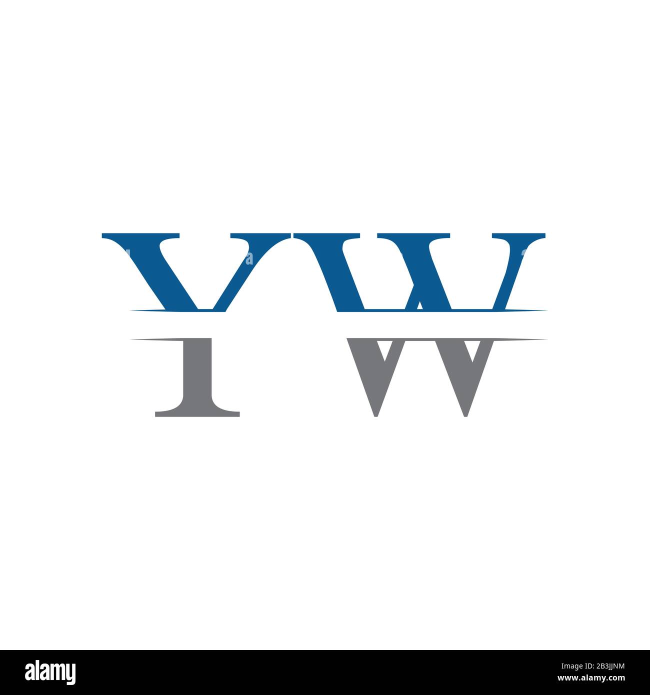 Initial YW Logo Design Vector Template. Creative Letter YW Business ...