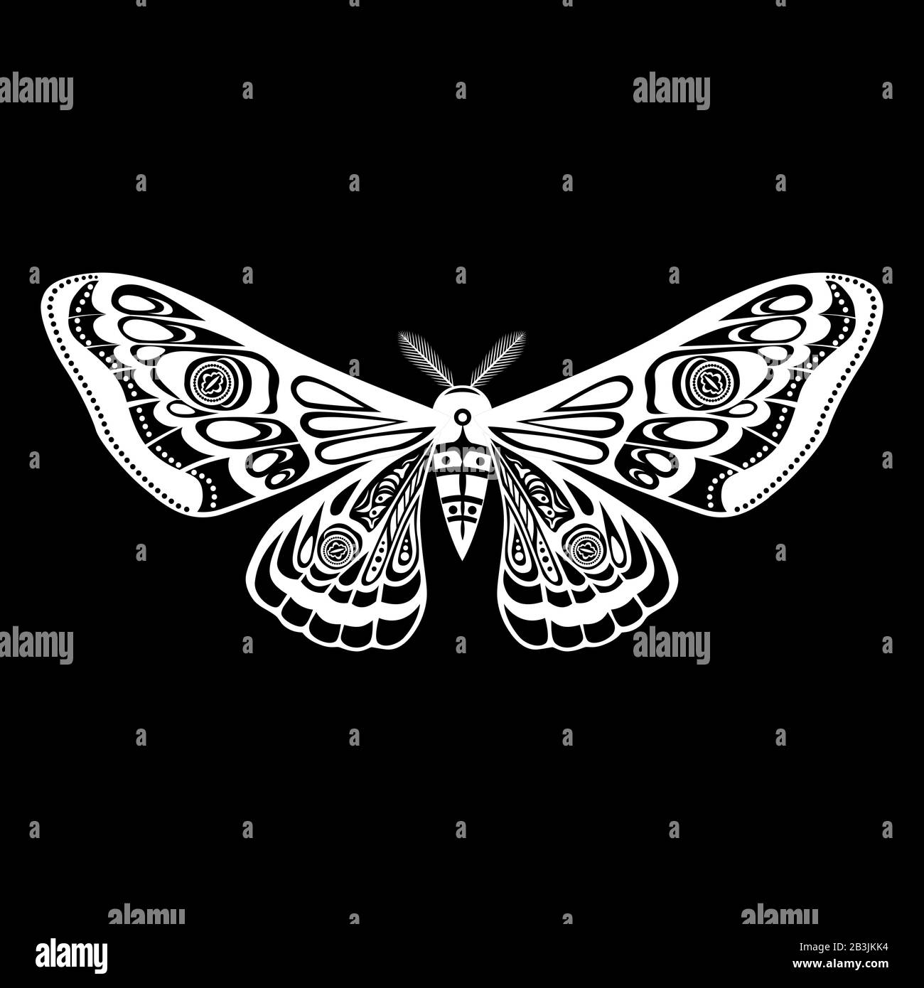 Wings half open Stock Vector Images - Alamy