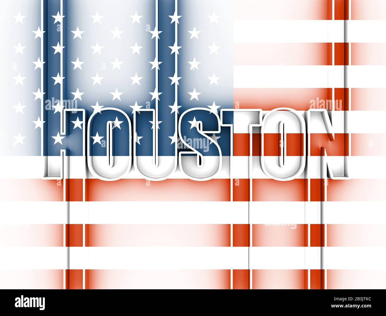 Houston city name Stock Photo - Alamy