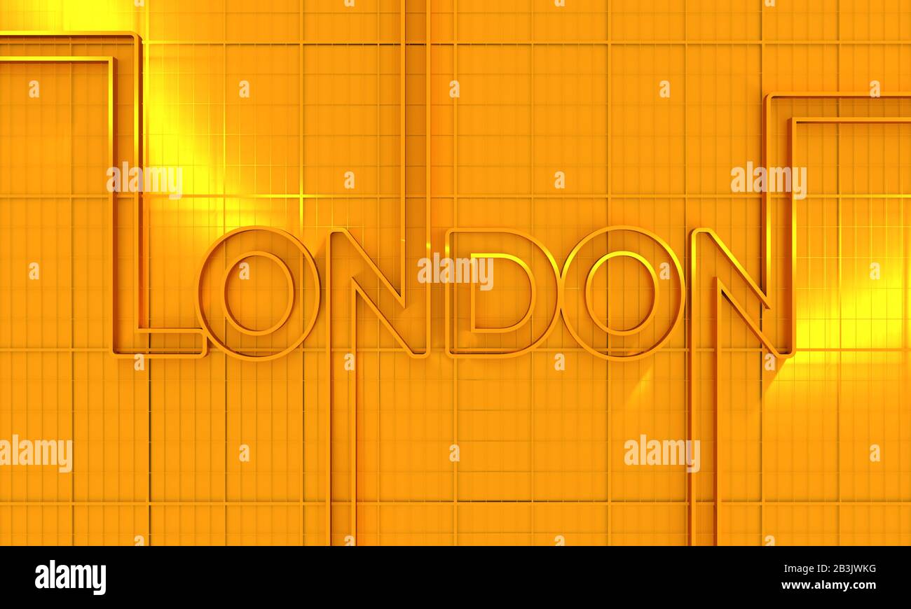 London city name Stock Photo - Alamy