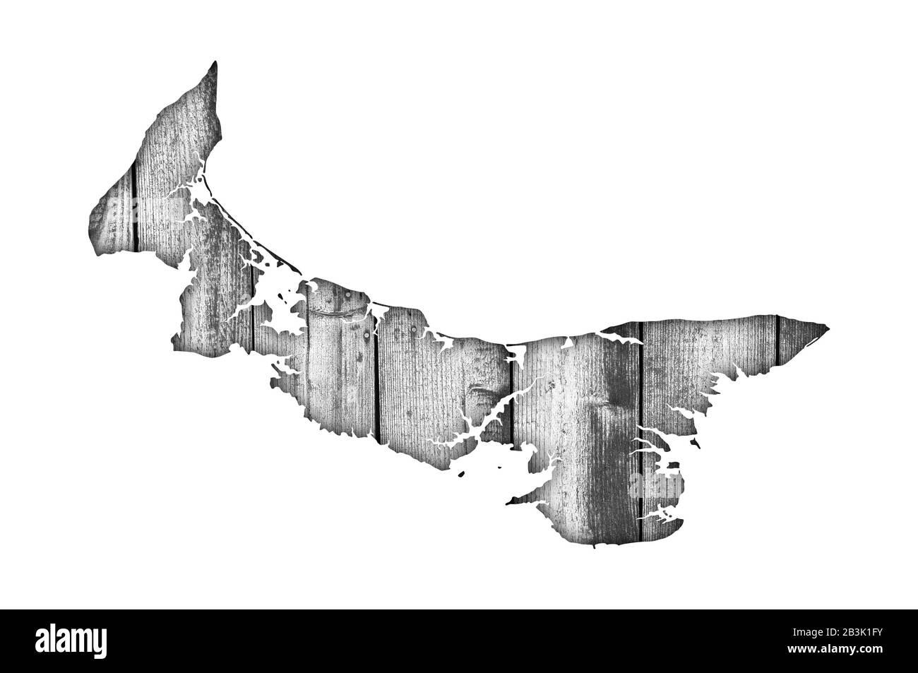 Old map of prince edward island hi-res stock photography and images - Alamy