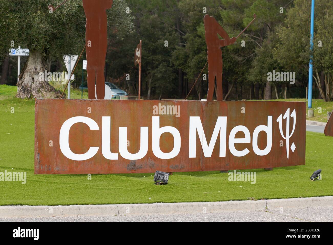 La Palmyre , Les Mathes , Aquitaine / France - 02 15 2020 : Club med ...