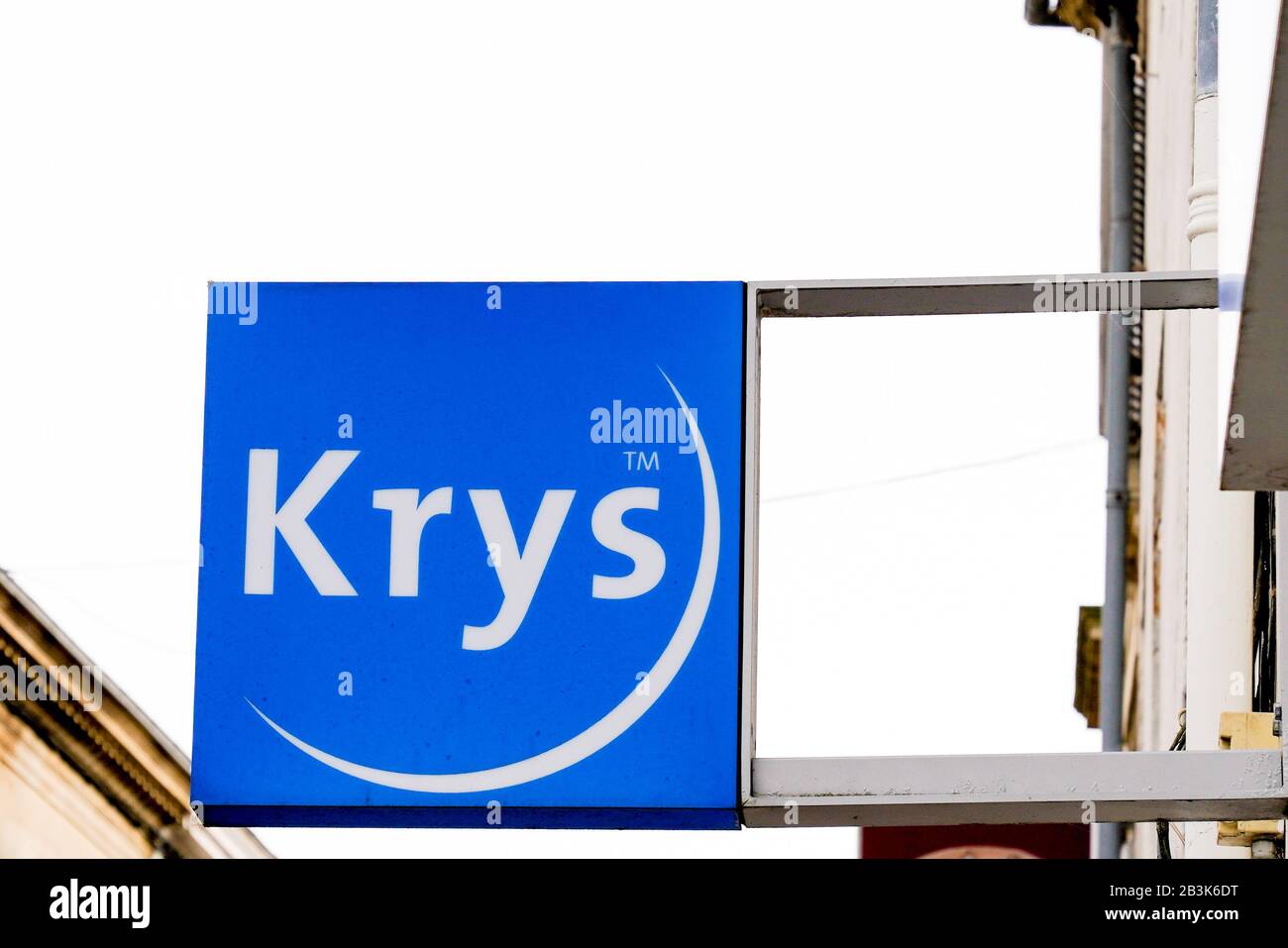 Bordeaux , Aquitaine / France - 01 15 2020 : krys Optic logo shop sign ...