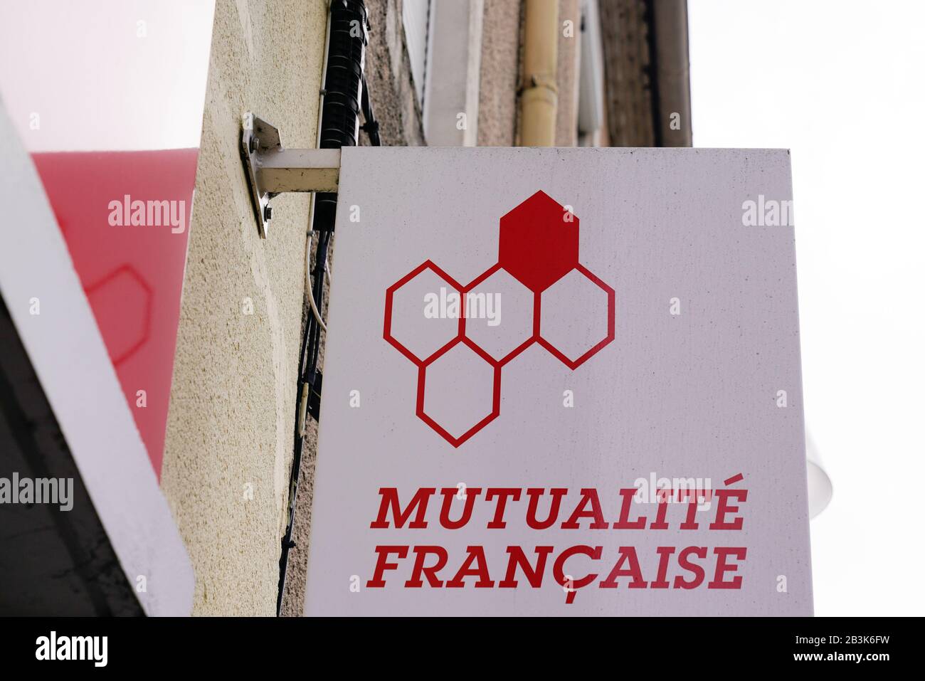 Mutualite francaise logo hi-res stock photography and images - Alamy
