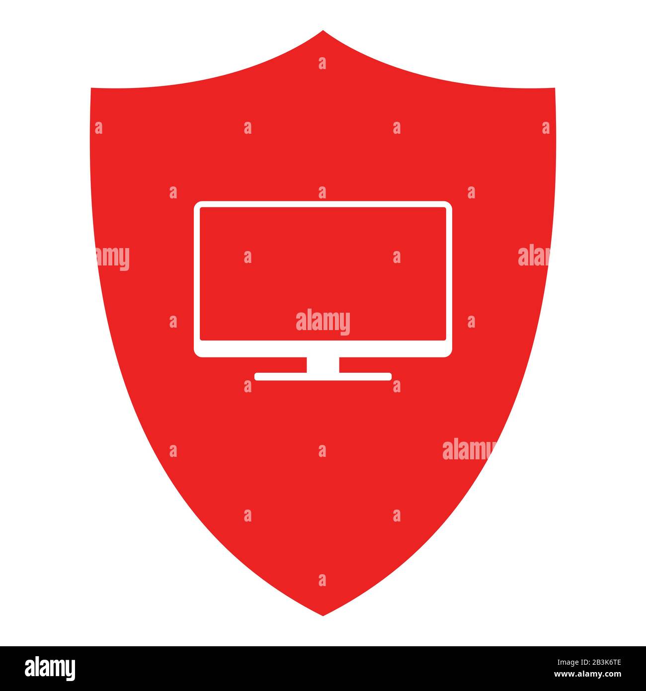 Screen and shield Stock Photo - Alamy