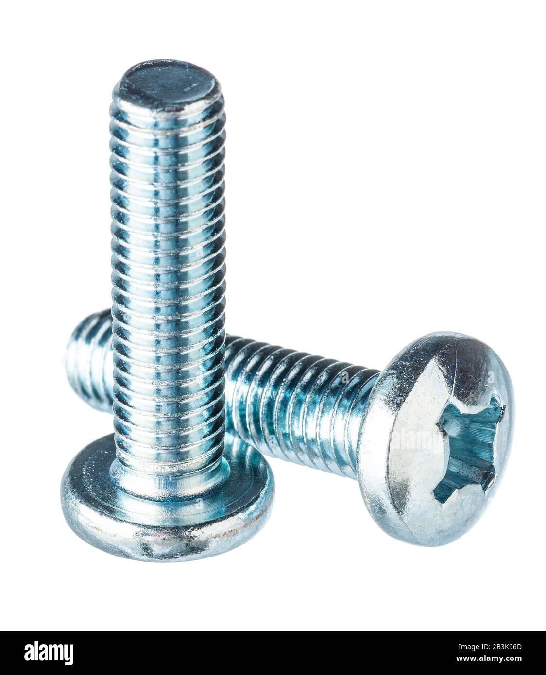 metal bolt isolated on white background. creative photo Stock Photo - Alamy