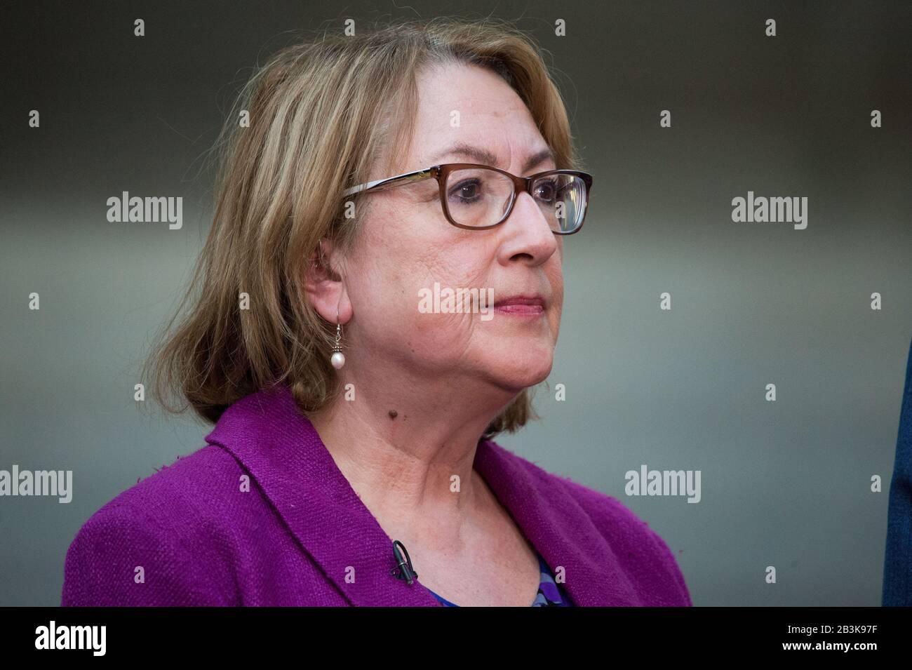 Edinburgh, UK. 4 March 2020. Pictured: Annabelle Ewing MSP of the ...