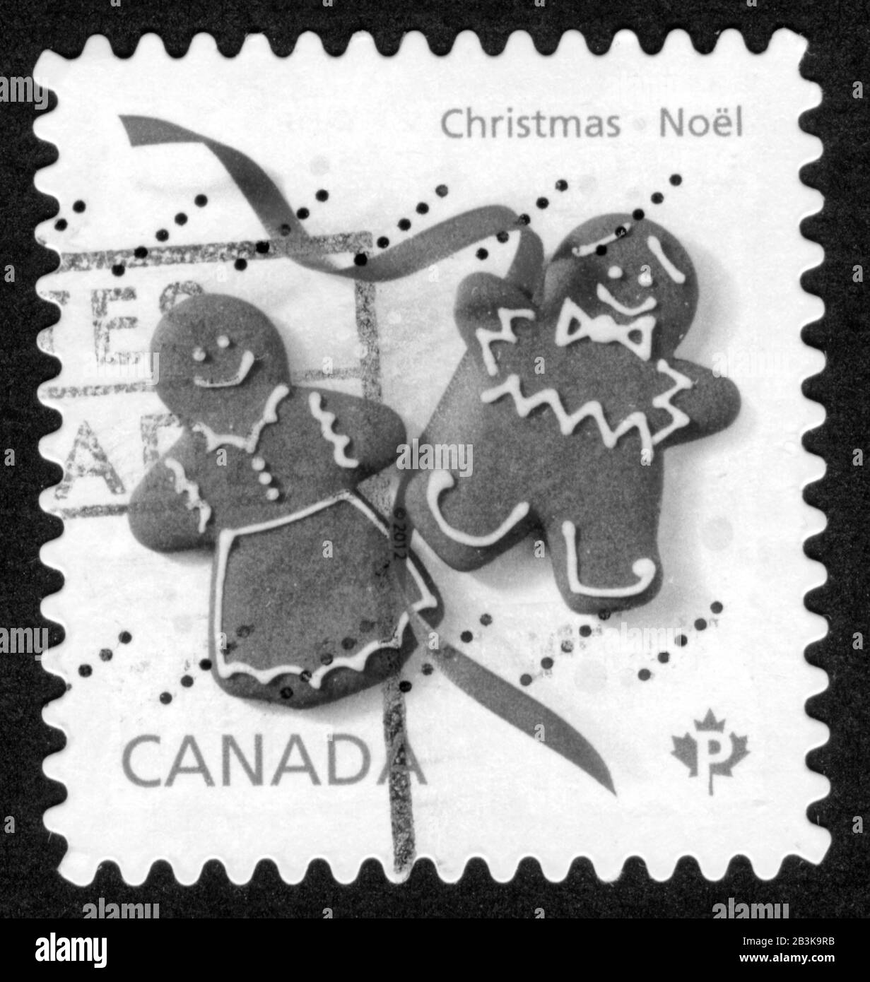 Noel stamp Black and White Stock Photos & Images - Alamy