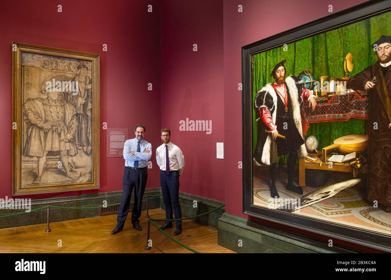 The ambassadors by holbein hi-res stock photography and images - Alamy