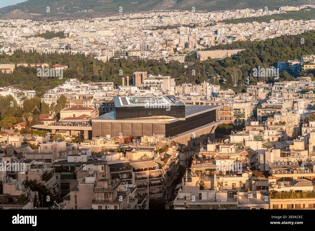 Aerial view of Athens, Greece Stock Photo - Alamy