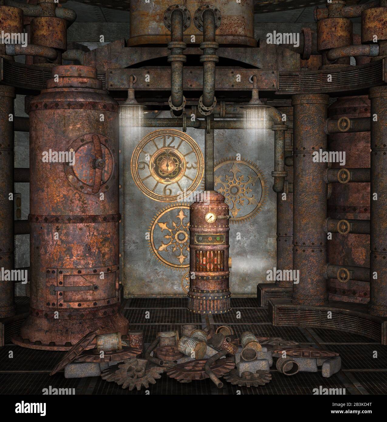 Steampunk machine hi-res stock photography and images - Alamy