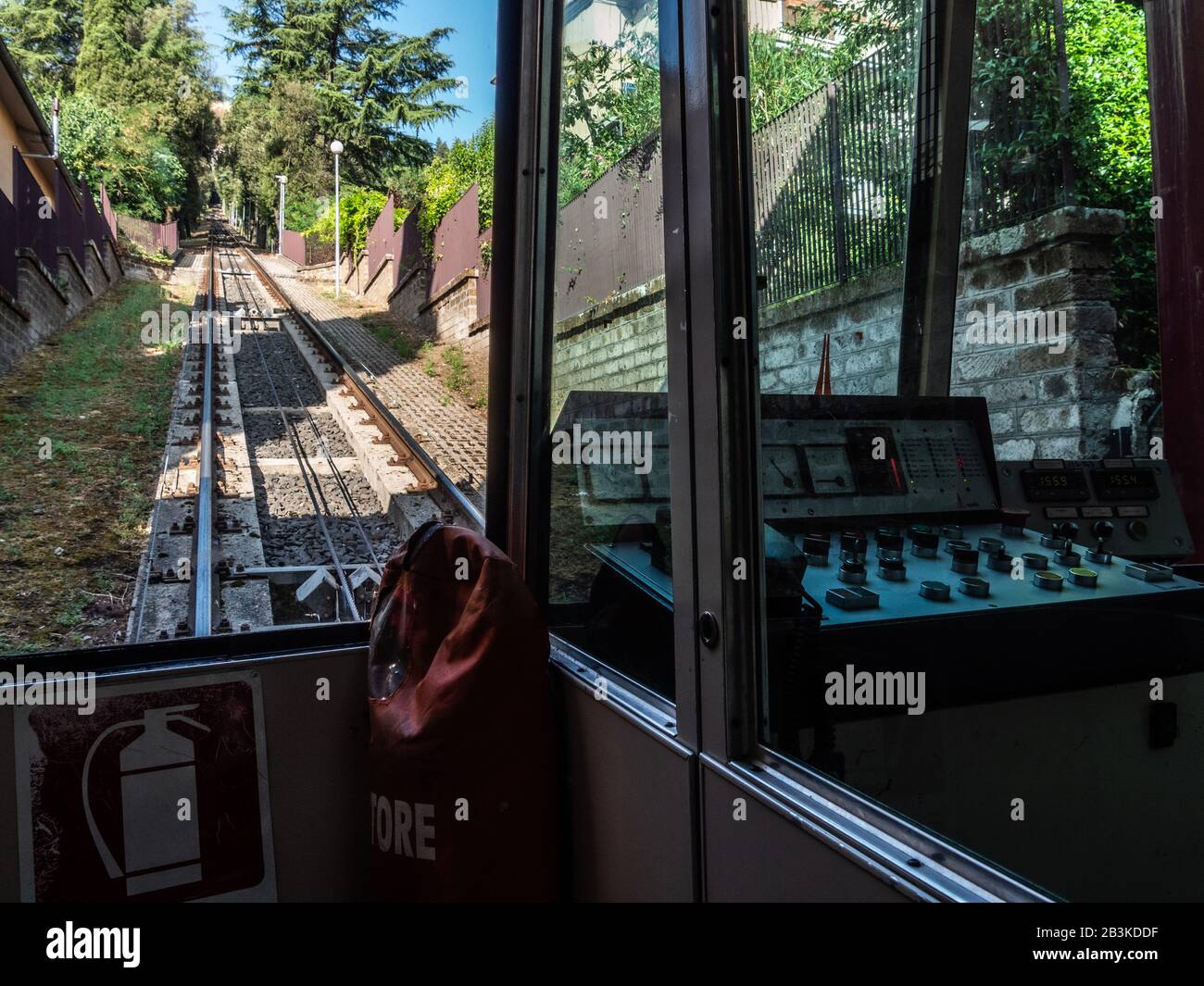 View from the funicular at orvieto hi-res stock photography and images ...
