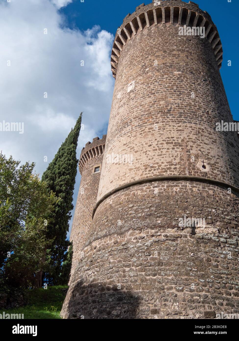 Rocca pia castle tivoli italy hi-res stock photography and images - Alamy