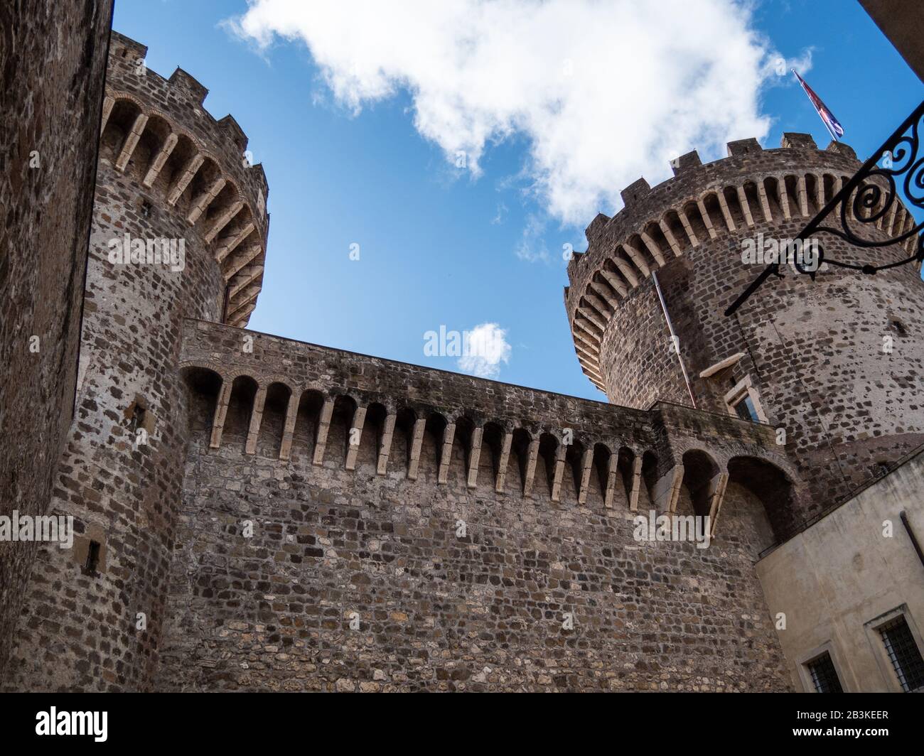 Rocca pia castle tivoli italy hi-res stock photography and images - Alamy