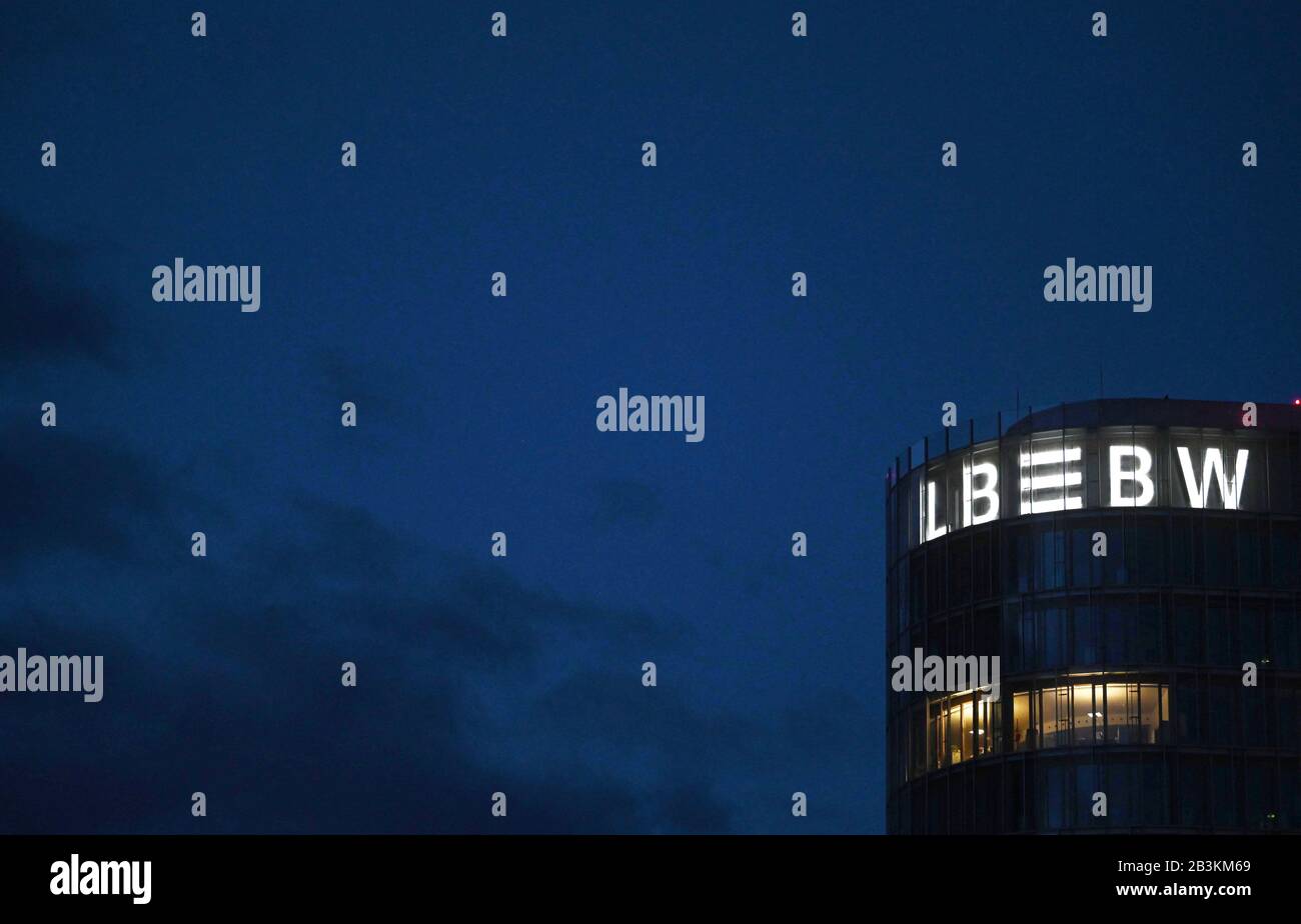 Stuttgart, Germany. 04th Mar, 2020. The logo of the Landesbank Baden ...