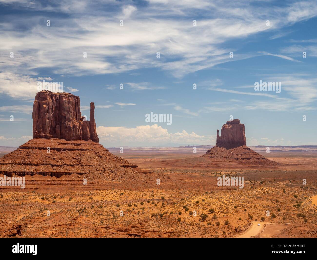 Monument Valley, Colorado Plateau region, Arizona – Utah, United States ...