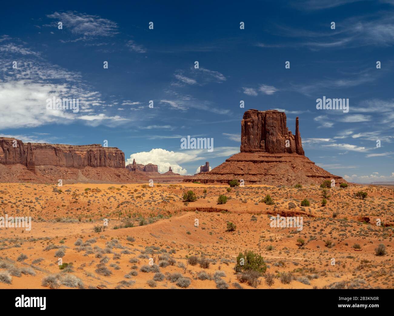 Monument Valley, Colorado Plateau region, Arizona – Utah, United States ...