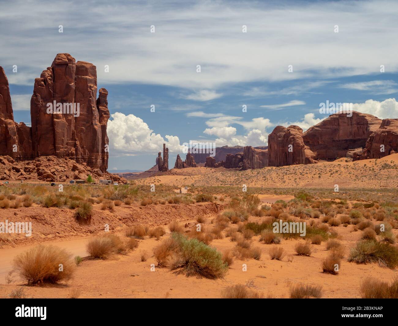 Monument Valley, Colorado Plateau region, Arizona – Utah, United States ...