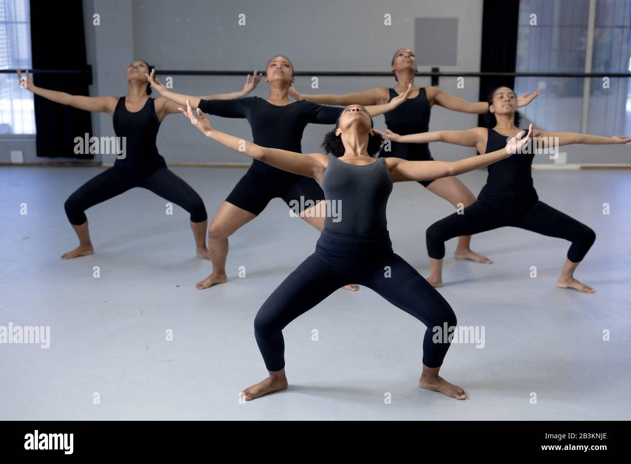 Dance routine group hi-res stock photography and images - Alamy