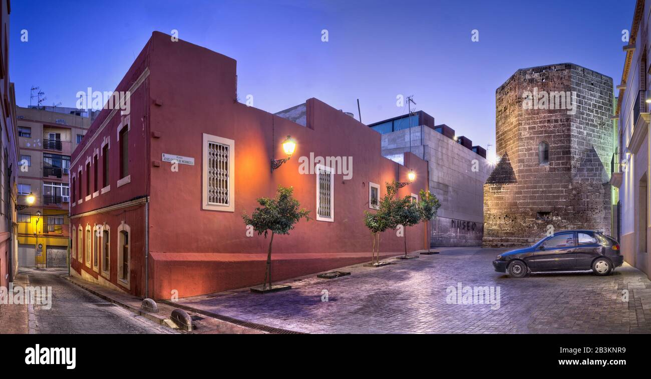 Plaza Bendicho, Almería Stock Photo - Alamy