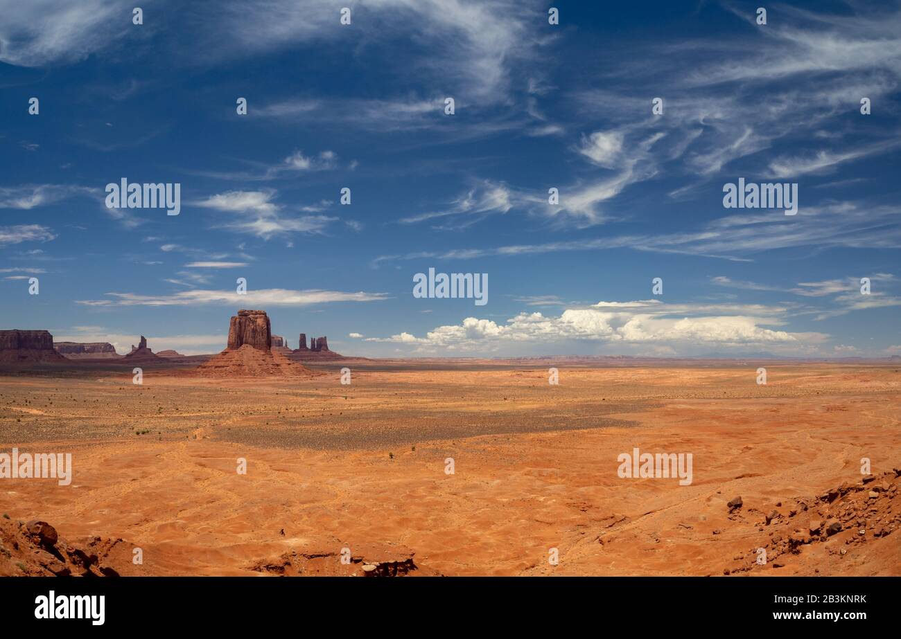 Monument Valley, Colorado Plateau region, Arizona – Utah, United States ...