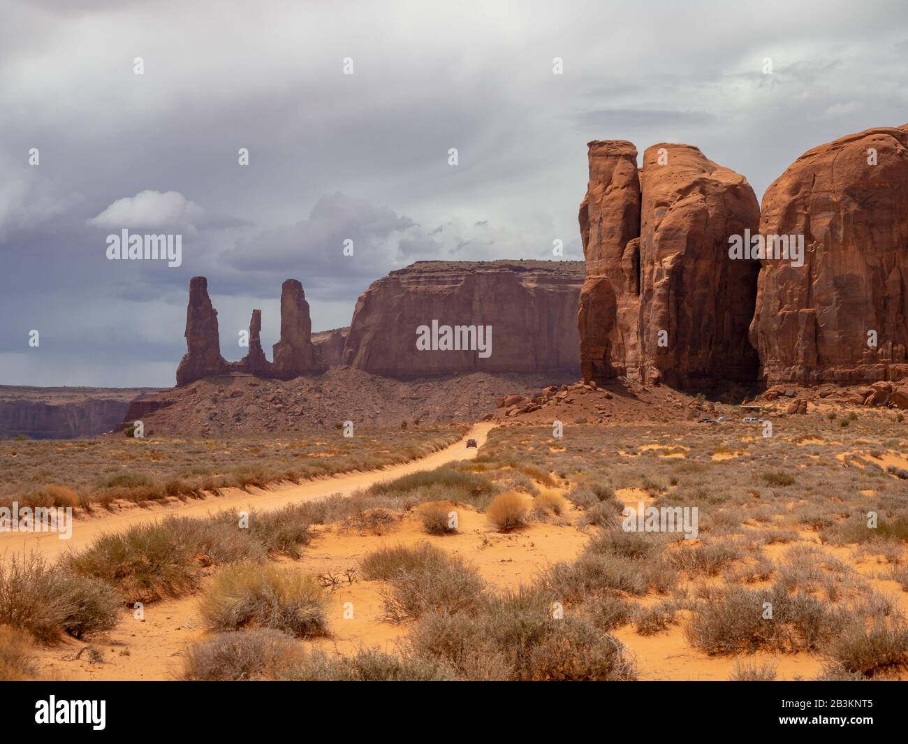 Monument Valley, Colorado Plateau region, Arizona – Utah, United States ...