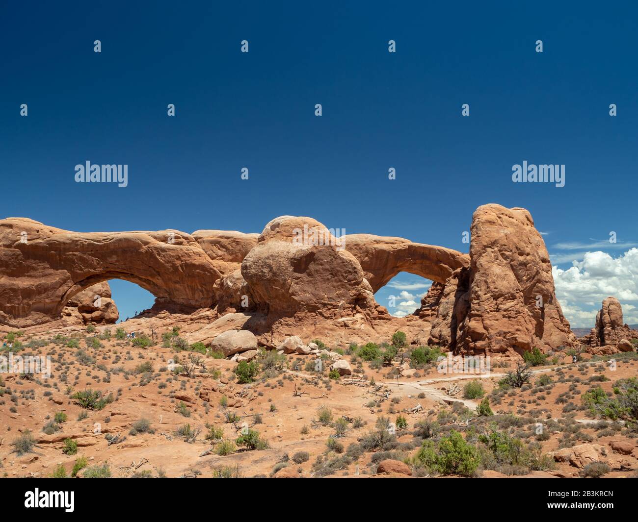 Arches National Park, Utah, United States [Double, Tunnel, Delicate ...