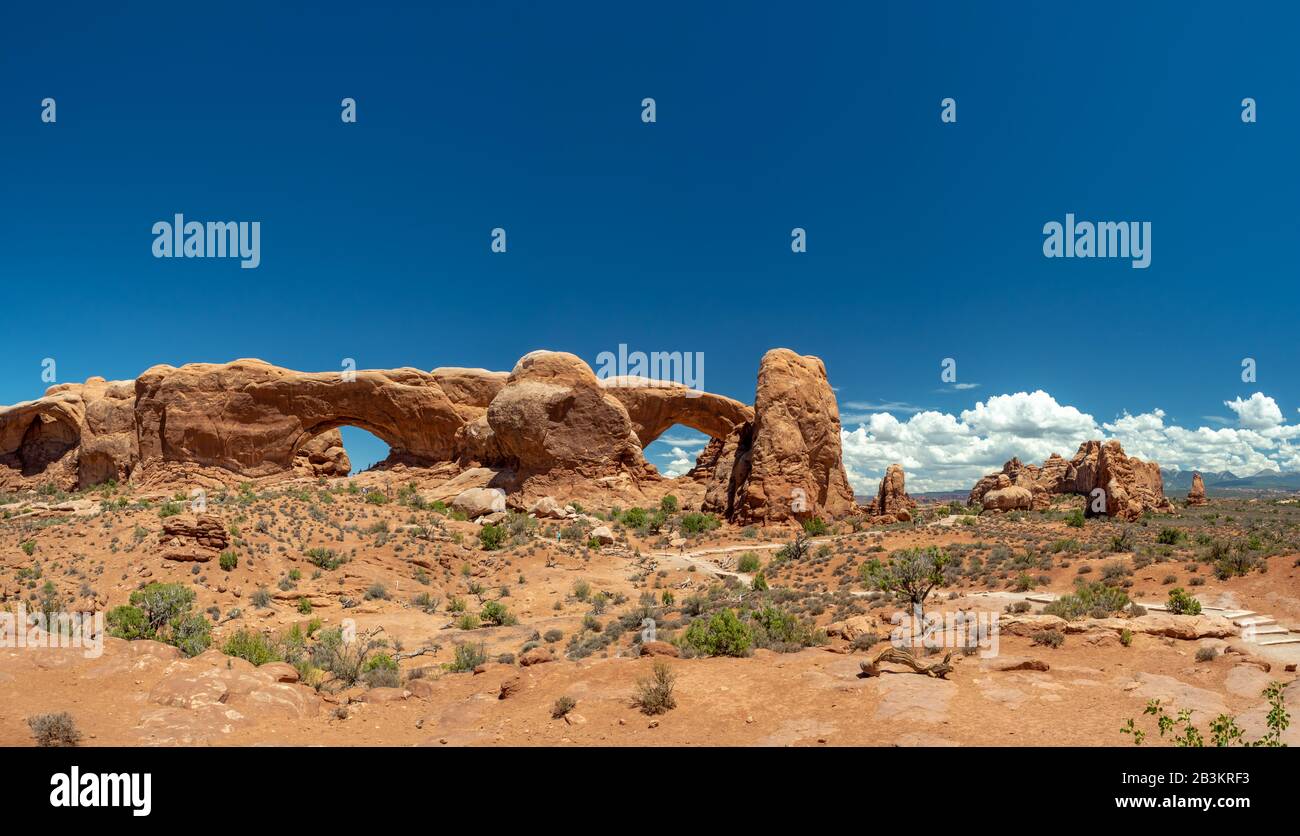 Arches National Park, Utah, United States [Double, Tunnel, Delicate ...