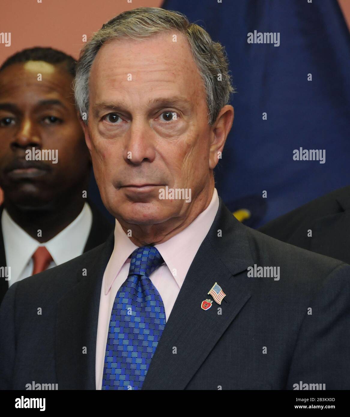 MIAMI BEACH - APRIL 26: Mayor Michael Bloomberg speaks in Queens at the ...