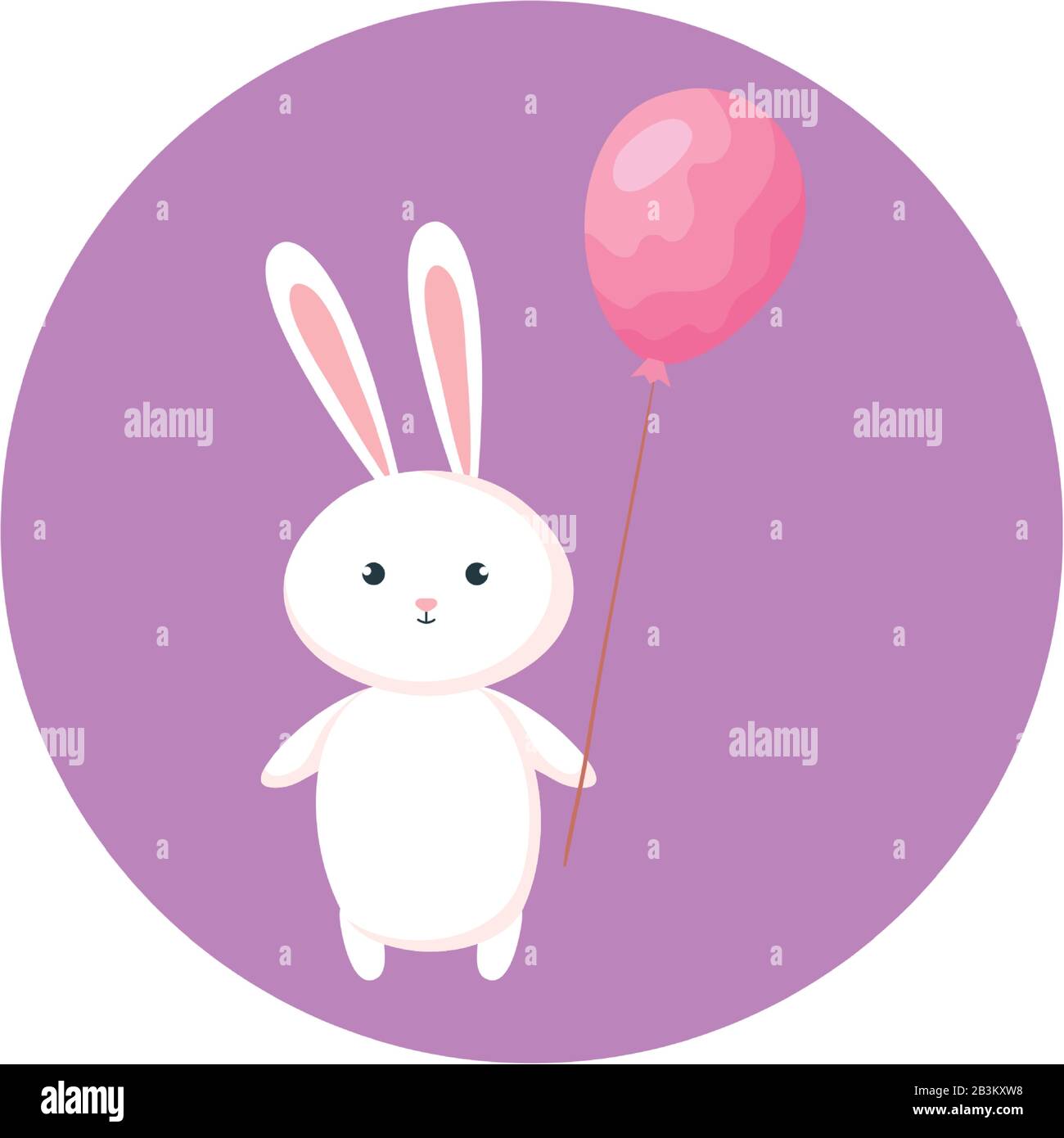 Balloon helium in frame Stock Vector Images - Alamy