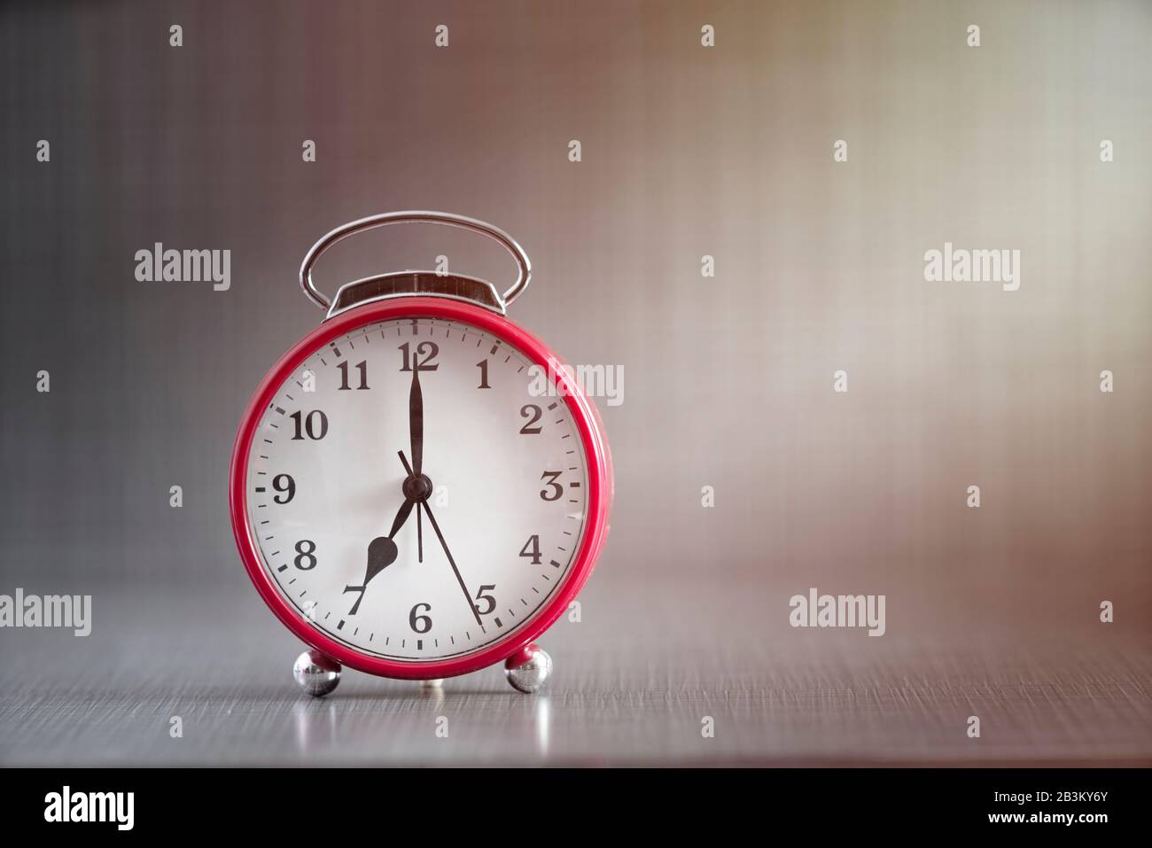 Dark analog clock on hi-res stock photography and images - Alamy