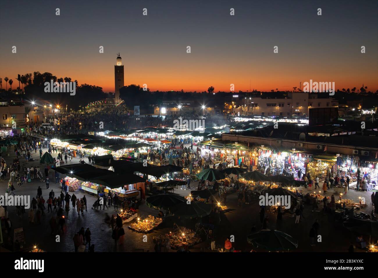 Jamaa el Fna Stock Photo - Alamy