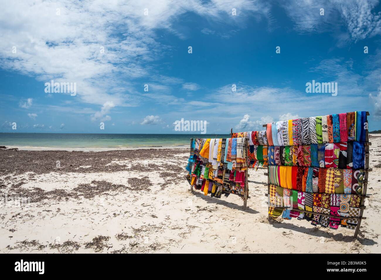 Travel Diani-Beach, Kenya, Watamu, souvenirs shop on the tropical beach ...