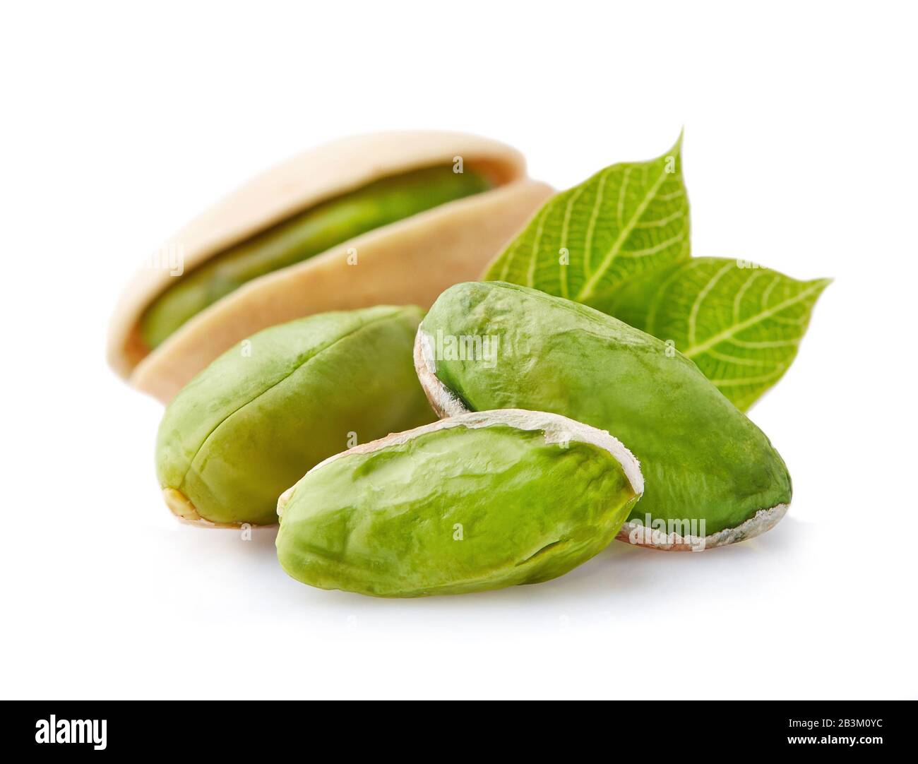 Pistachio kernel in closeup Stock Photo - Alamy